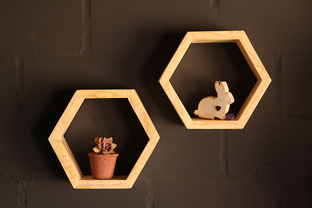 Hexagon Shelving Units - Habitat Traders