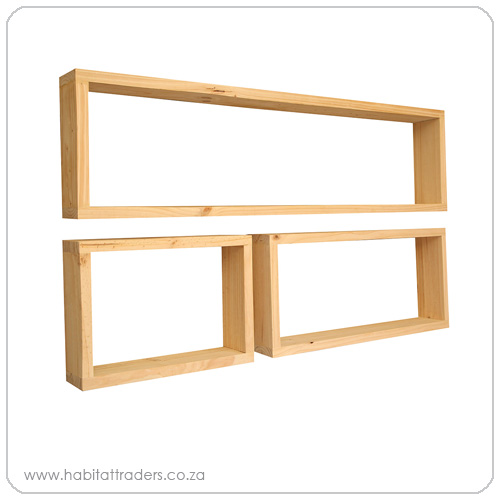 Rectangular Floating Shelves / Frames - Habitat Traders