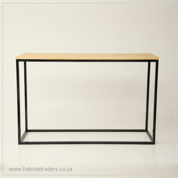 Karoo Console Table - Metal & Wood - Habitat Traders