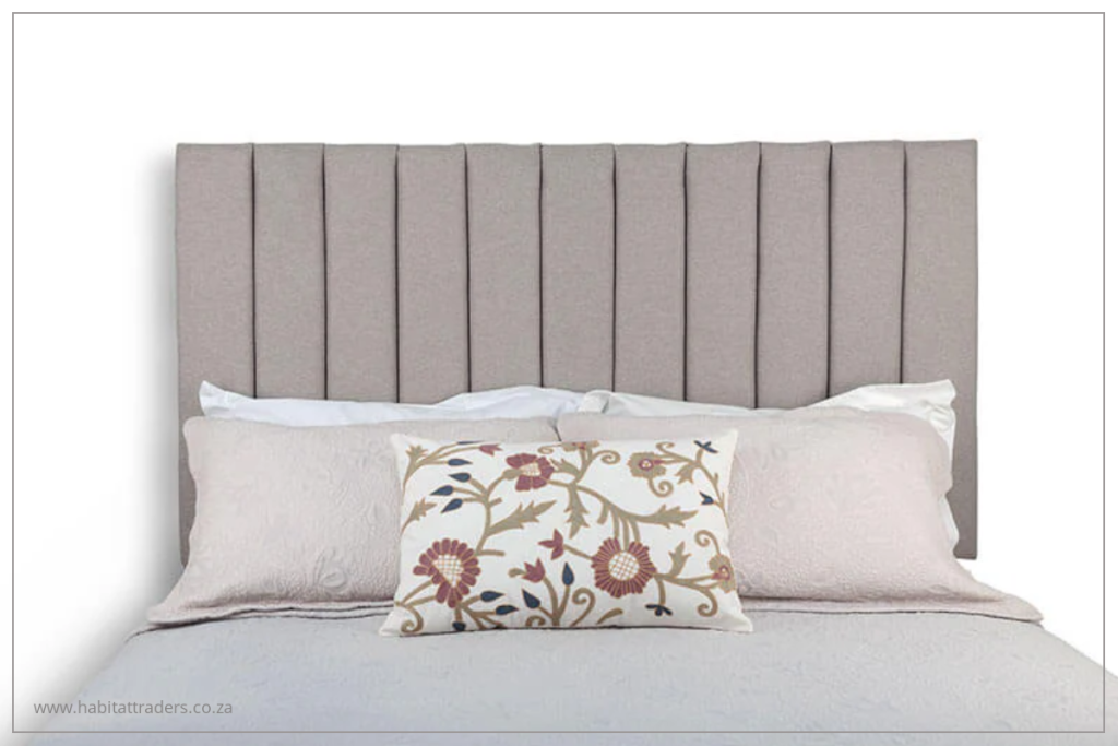 Fluted Headboard - Linen - Habitat Traders